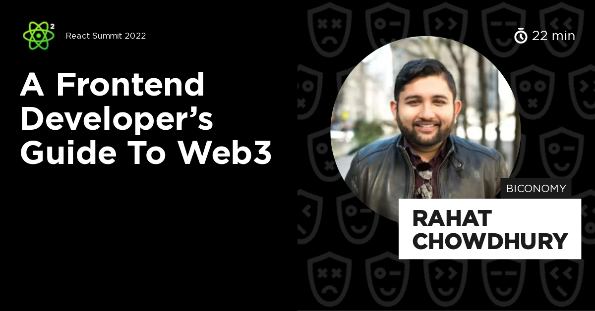 A Frontend Developer’s Guide to Web3 by Rahat Chowdhury