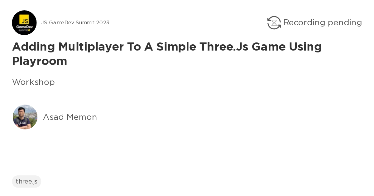 Adding Multiplayer To A Simple Threejs Game Using Playroom 