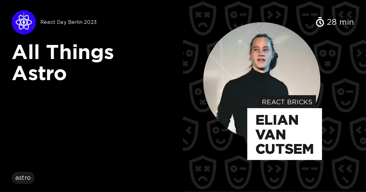 Video: All Things Astro by Elian Van Cutsem