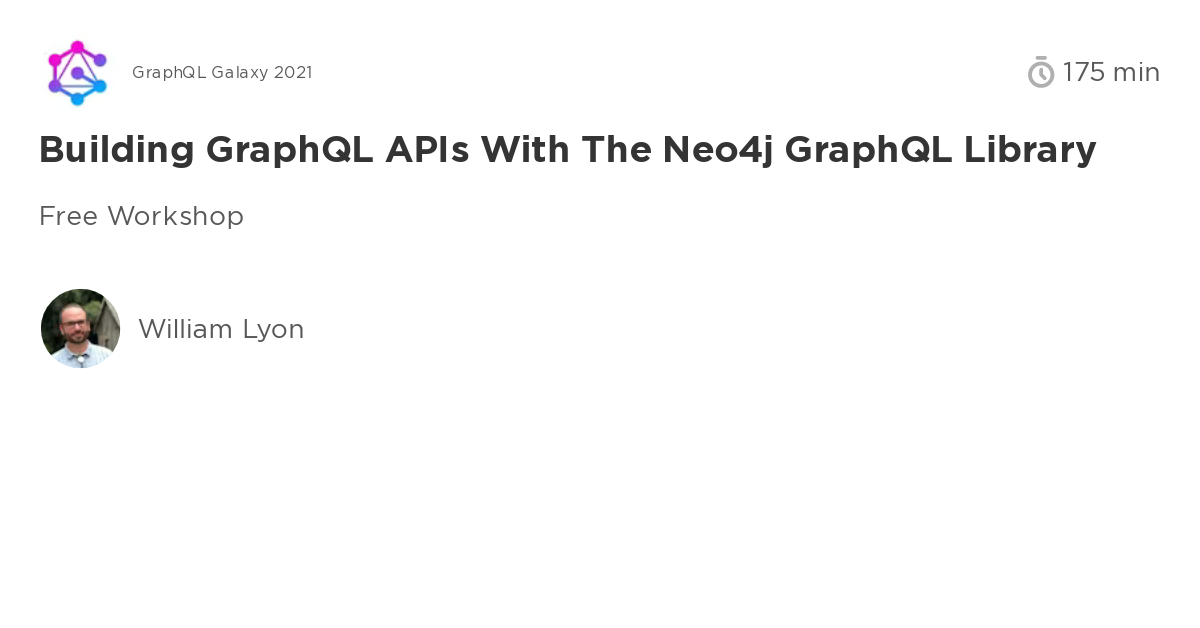 Building GraphQL APIs With The Neo4j GraphQL Library