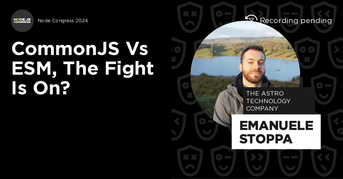 CommonJS vs ESM, the Fight is on? CommonJS vs ESM, the Fight is on?