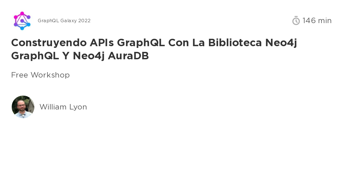 Construyendo APIs GraphQL con la biblioteca Neo4j GraphQL y Neo4j AuraDB