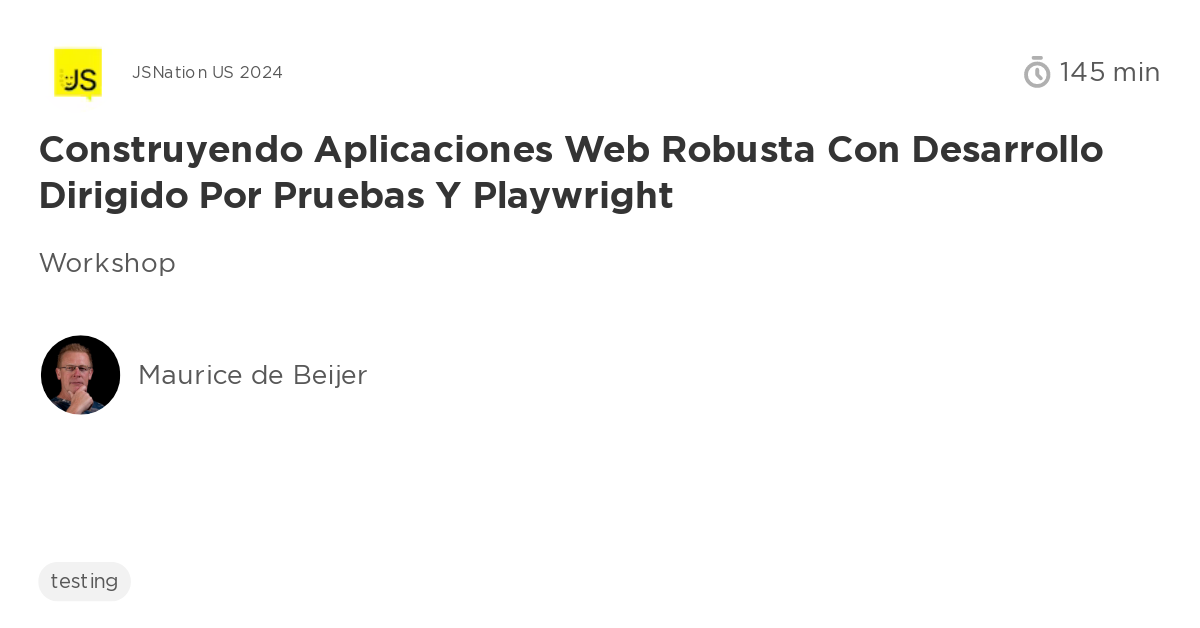 Construyendo Aplicaciones Web Robusta con Desarrollo Dirigido por ...
