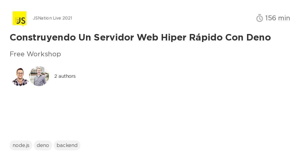 Construyendo un Servidor Web Hiper Rápido con Deno