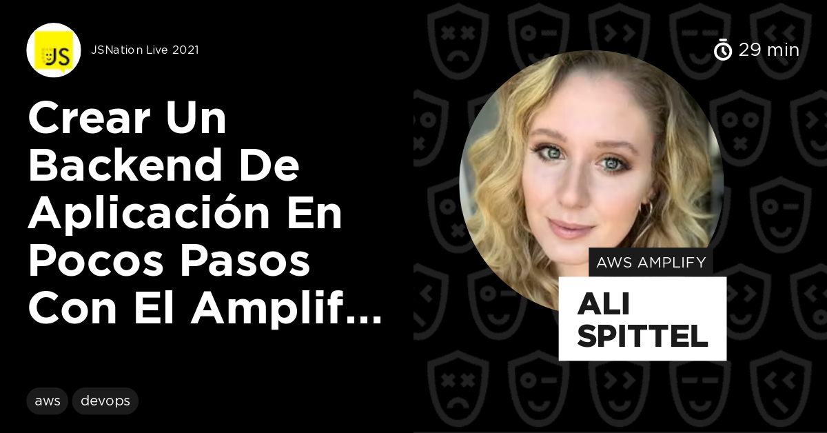 Crear un Backend de Aplicación en Pocos Pasos con el Amplify Admin UI by Ali Spittel