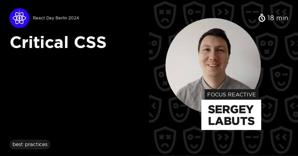Critical CSS by Sergey Labuts