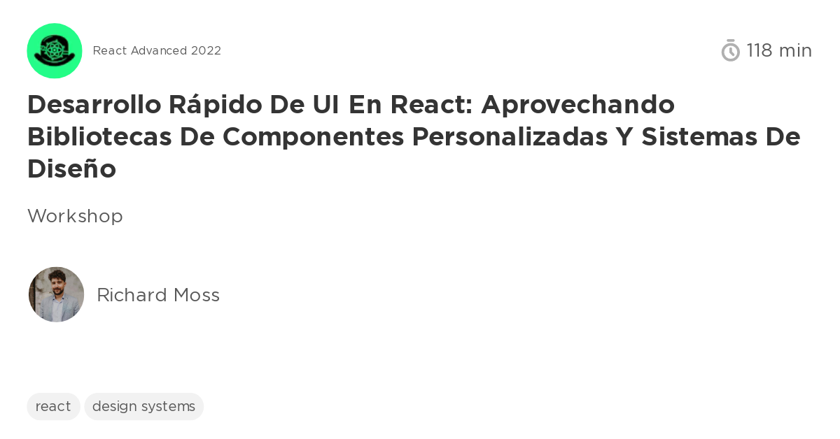 Desarrollo Rápido de UI en React: Aprovechando Bibliotecas de ...