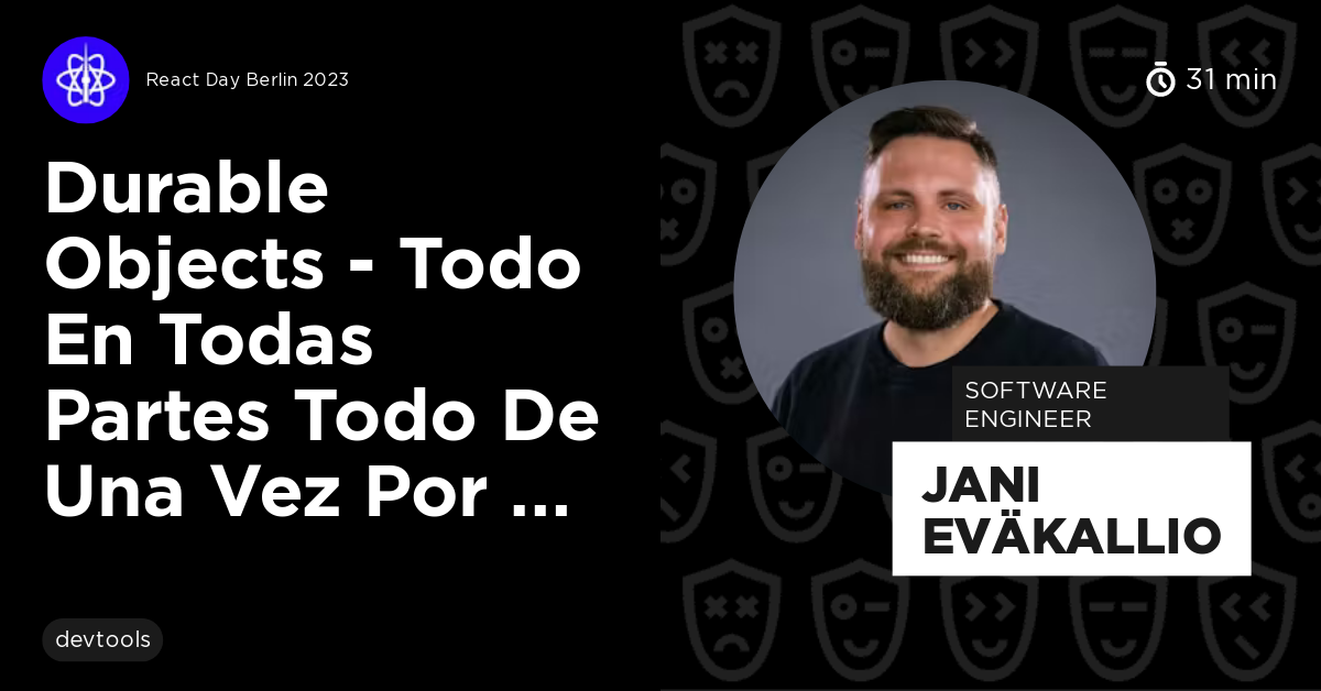 Durable Objects - Todo En Todas Partes Todo De Una Vez Por No Mucho ...