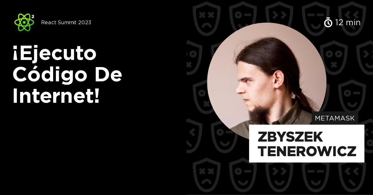 ¡Ejecuto código de Internet! by Zbyszek Tenerowicz