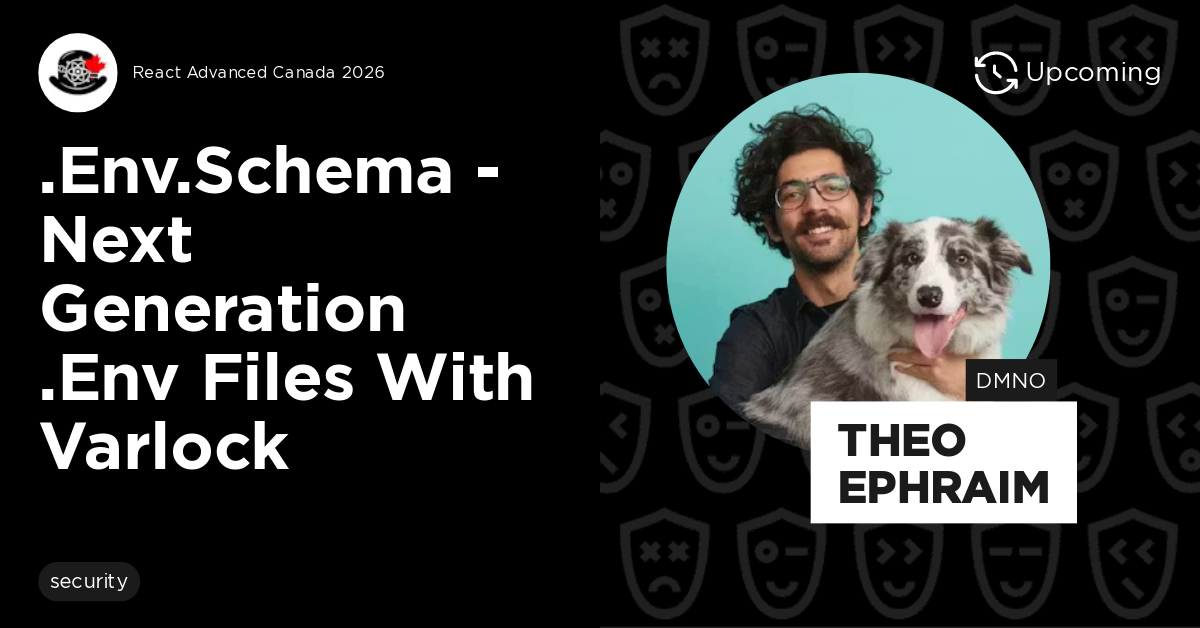 .env.schema - Next Generation .env Files With varlock by Theo Ephraim