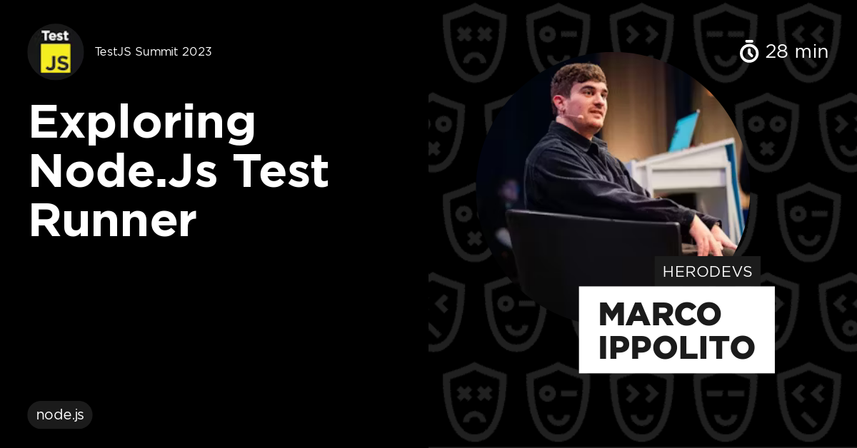 Exploring Nodejs Test Runner By Marco Ippolito 