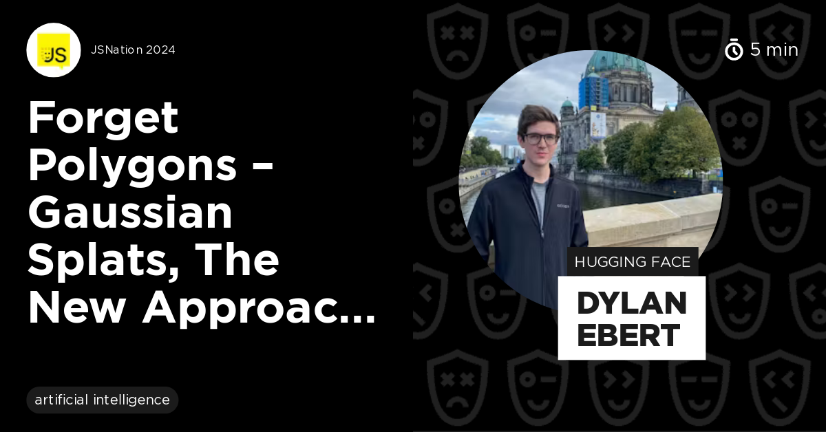 Forget Polygons – Gaussian Splats, the New Approach to Photorealistic 3D Graphics by Dylan Ebert