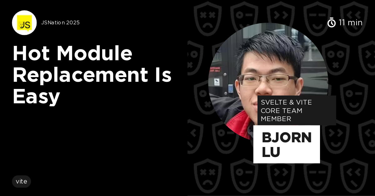 Hot Module Replacement is Easy by Bjorn Lu