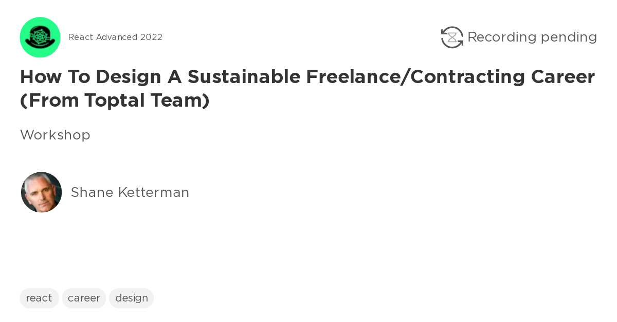 How To Design A Sustainable Freelancecontracting Career From Toptal Team