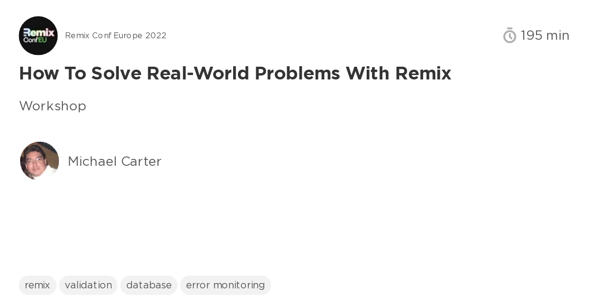 how-to-solve-real-world-problems-with-remix-gitnation