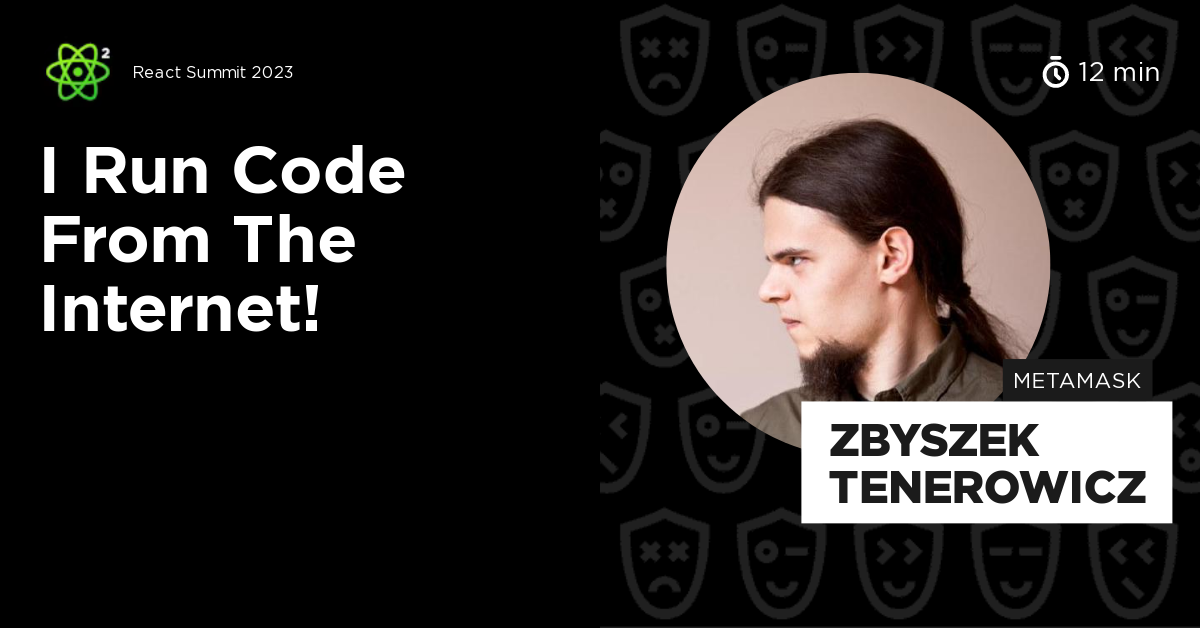 I Run Code From the Internet! by Zbyszek Tenerowicz