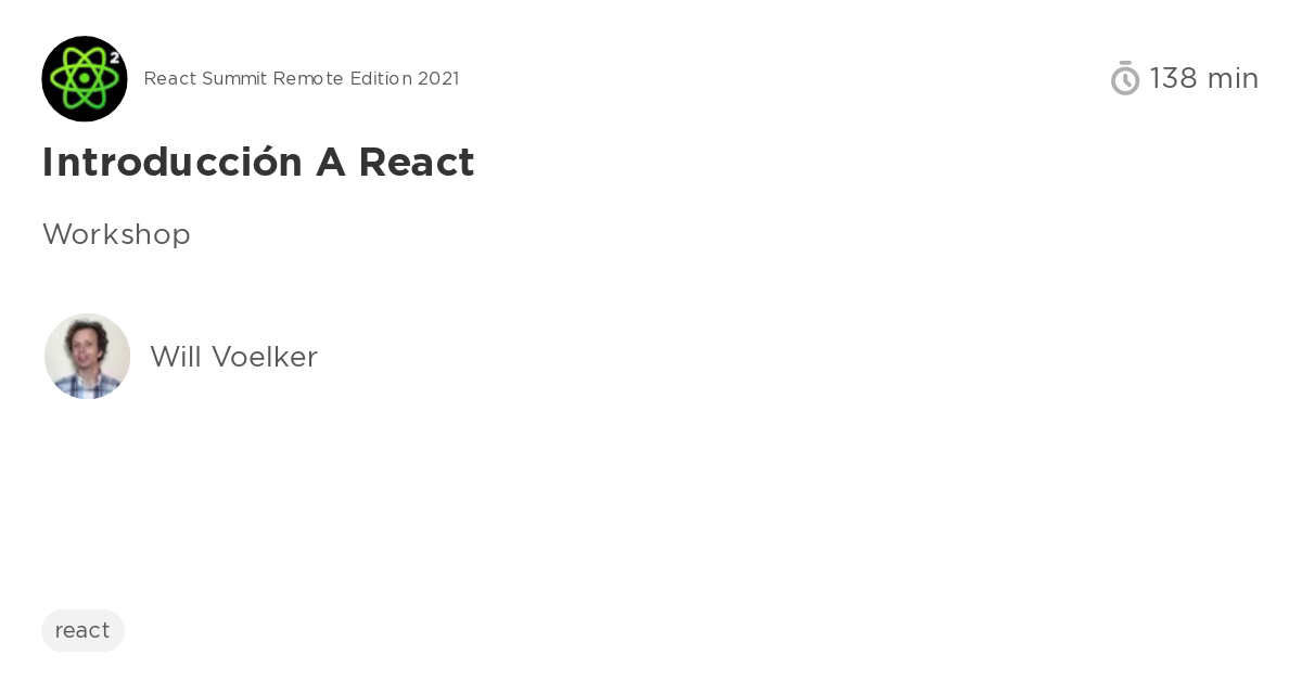 Introducción a React