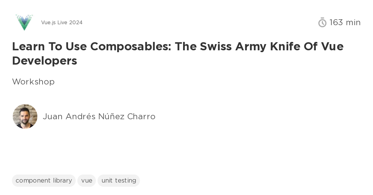Learn To Use Composables: The Swiss Army Knife Of Vue Developers