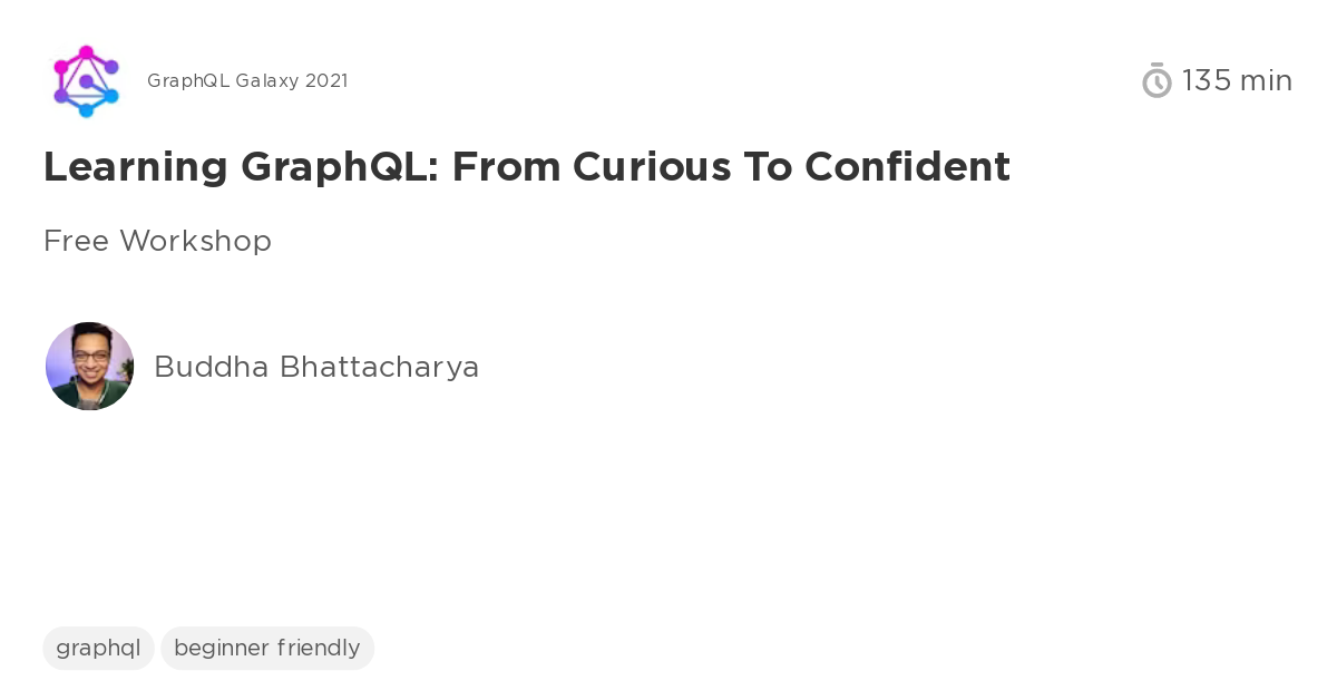 Learning GraphQL: from curious to confident
