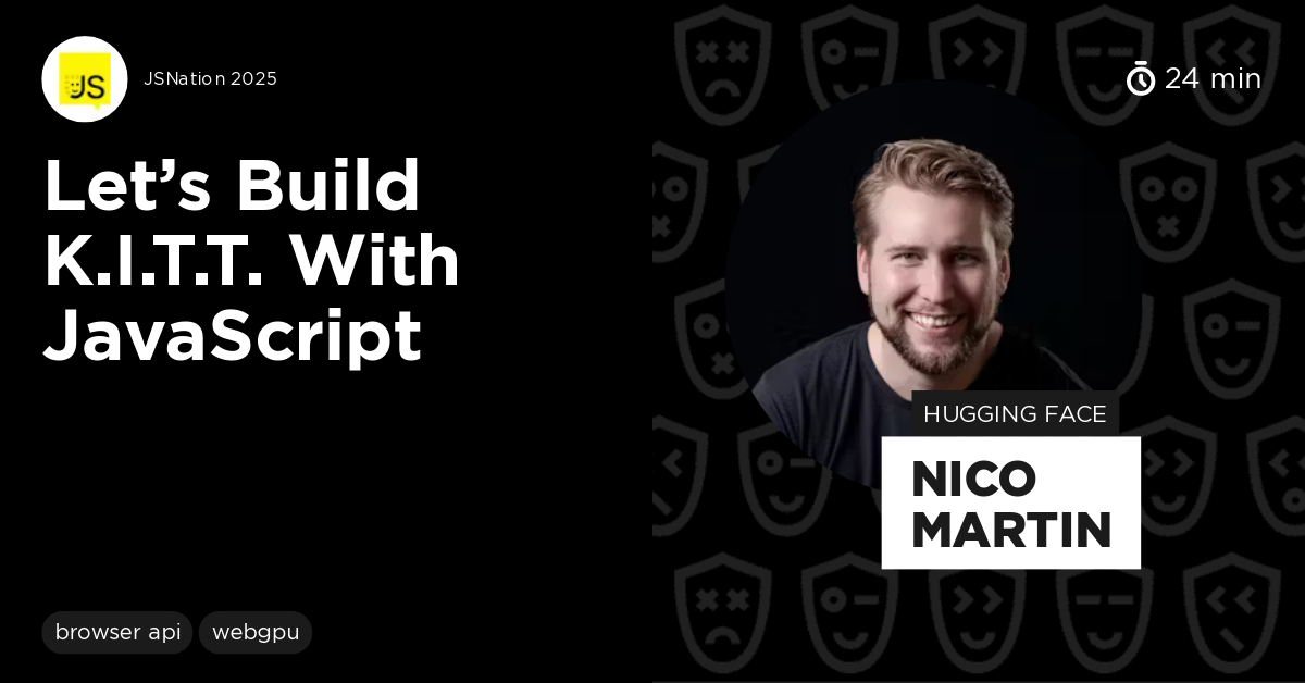 Let’s Build K.I.T.T. With JavaScript by Nico Martin