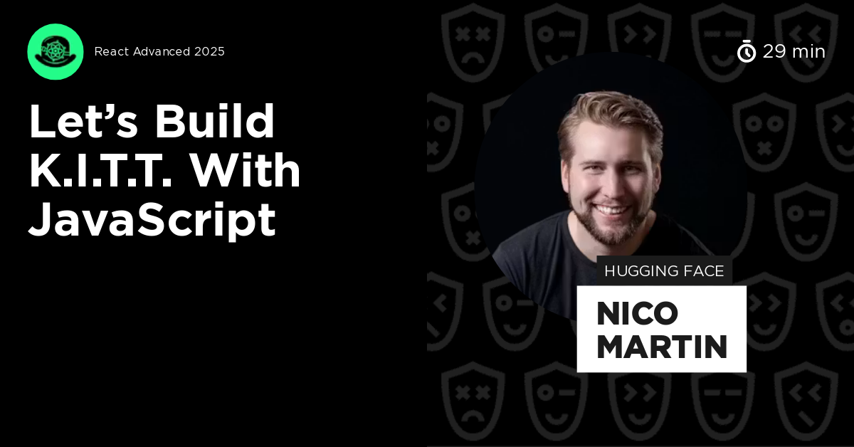 Let’s build K.I.T.T. With JavaScript by Nico Martin