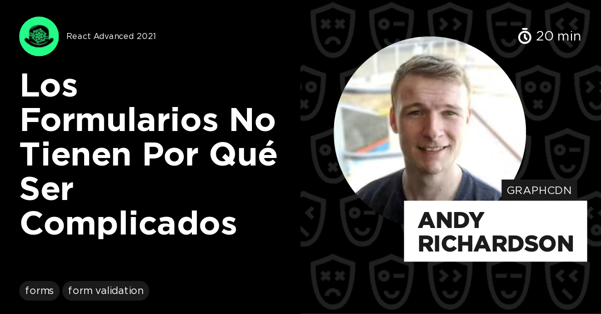 Los formularios no tienen por qué ser complicados by Andy Richardson ...