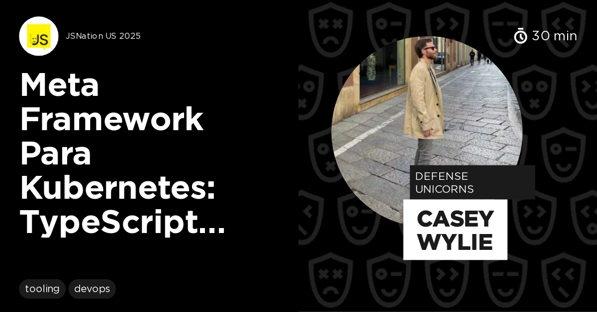 Meta Framework para Kubernetes: TypeScript Meets Cluster Control by ...