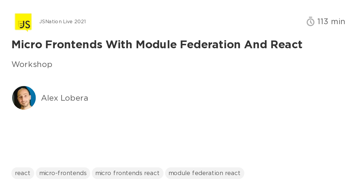 Micro Frontends With Module Federation And React