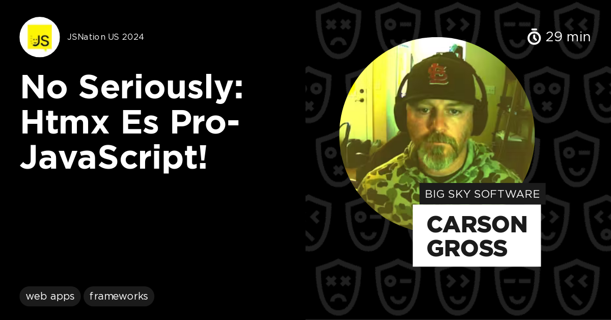 HTMX: Enhancing Web Development by Carson Gross
