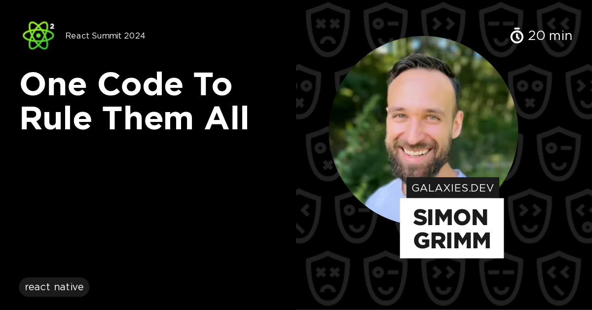 One Code to Rule Them All by Simon Grimm