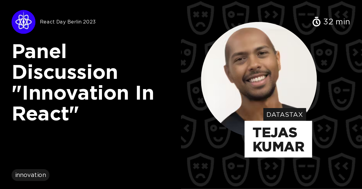 Panel discussion "Innovation in React"