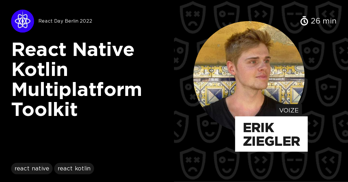 React Native Kotlin Multiplatform Toolkit By Erik Ziegler Video Recording 