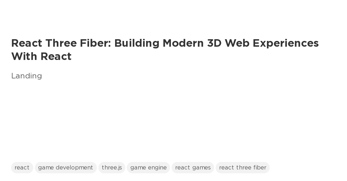 React Game Development: Exploring Opportunities