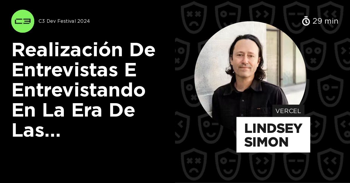 Realización de entrevistas e entrevistando en la era de las ...