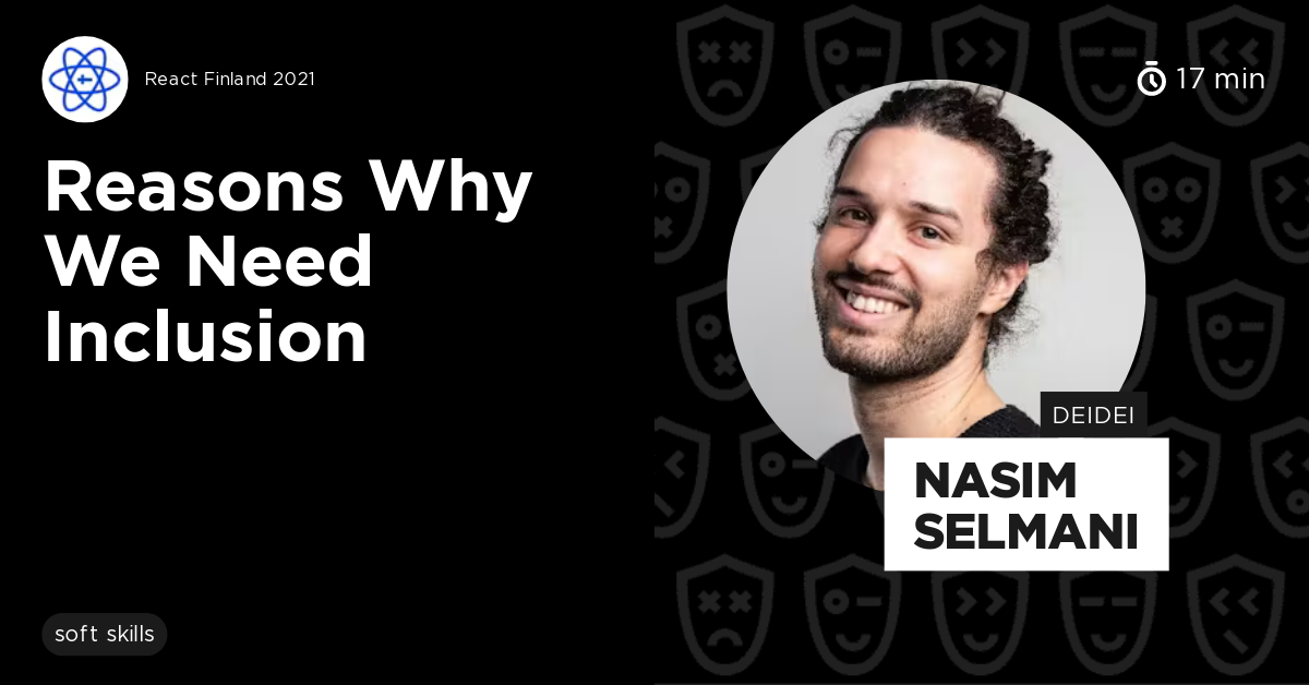 Reasons why we need inclusion by Nasim Selmani