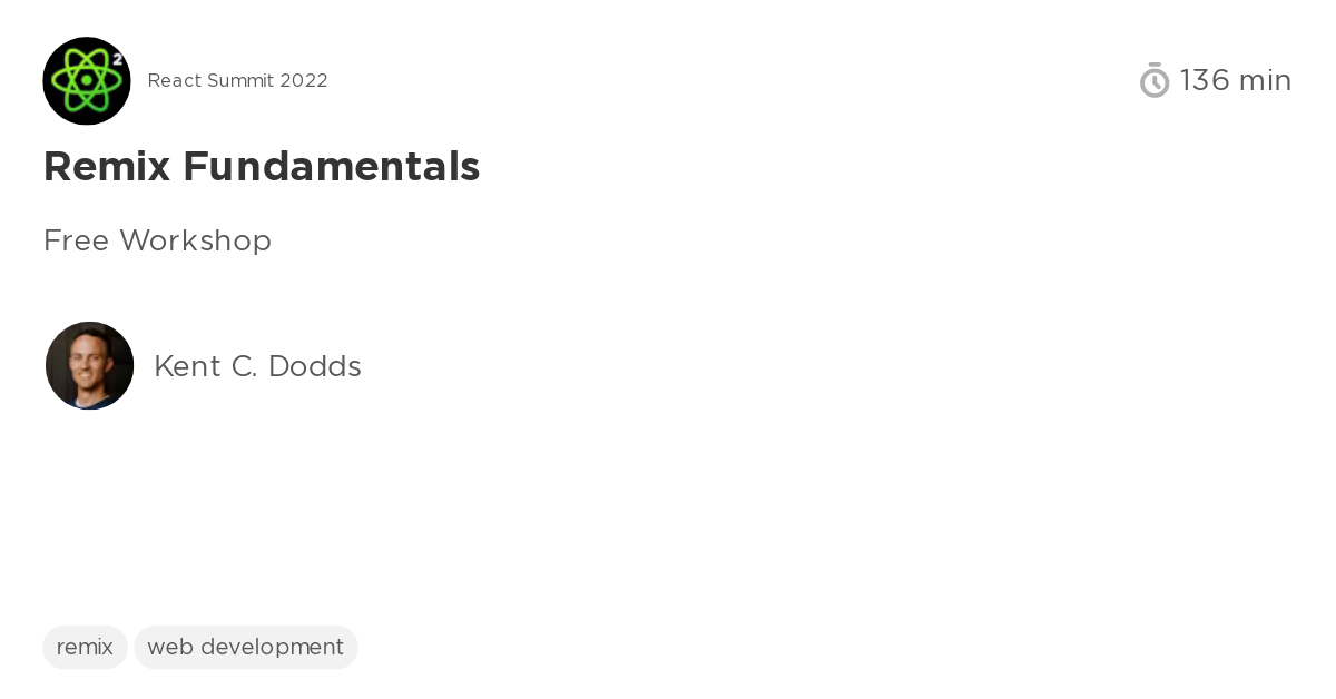 Remix: Simplifying Web Development
