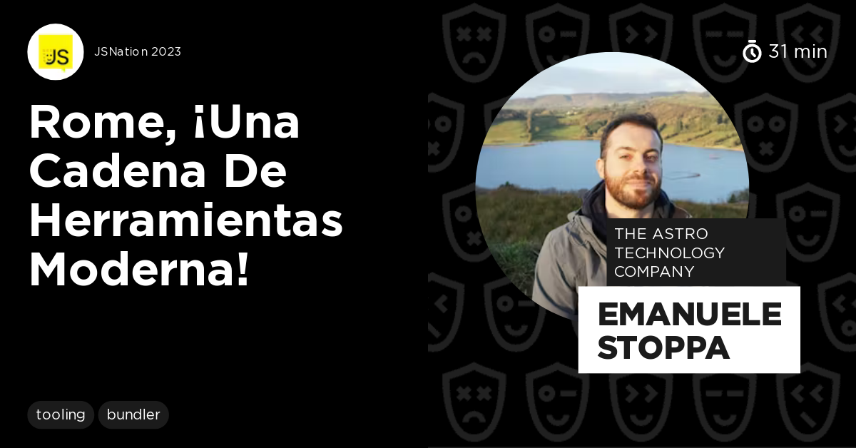 Rome, ¡una cadena de herramientas moderna! by Emanuele Stoppa