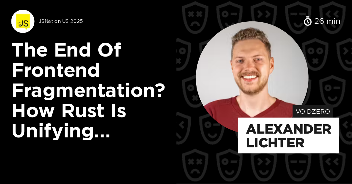 The End of Frontend Fragmentation? How Rust is Unifying Frameworks ...