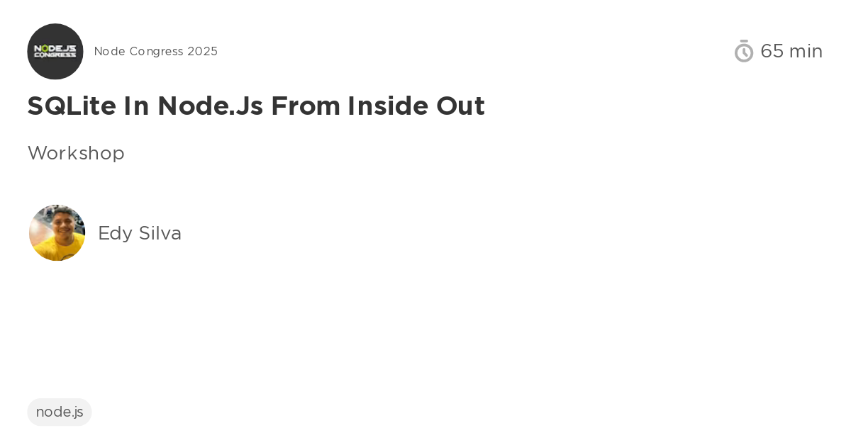 SQLite in Node.js From Inside Out
