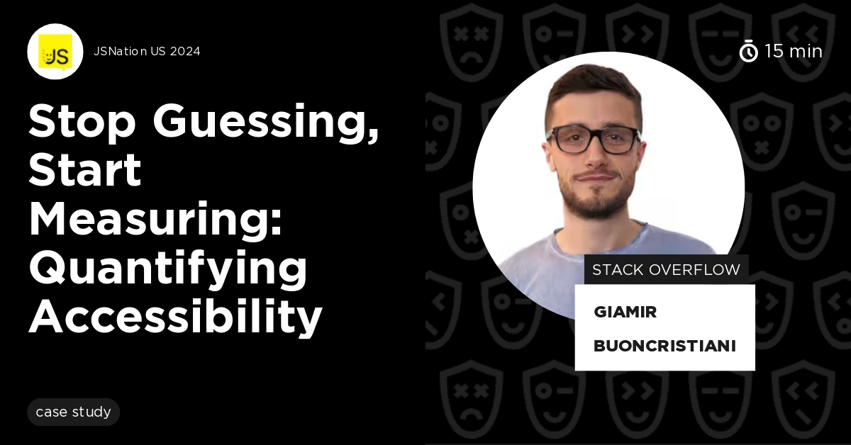 Enhancing Accessibility at Stack Overflow by Giamir Buoncristiani Enhancing Accessibility at Stack Overflow by Giamir Buoncristiani