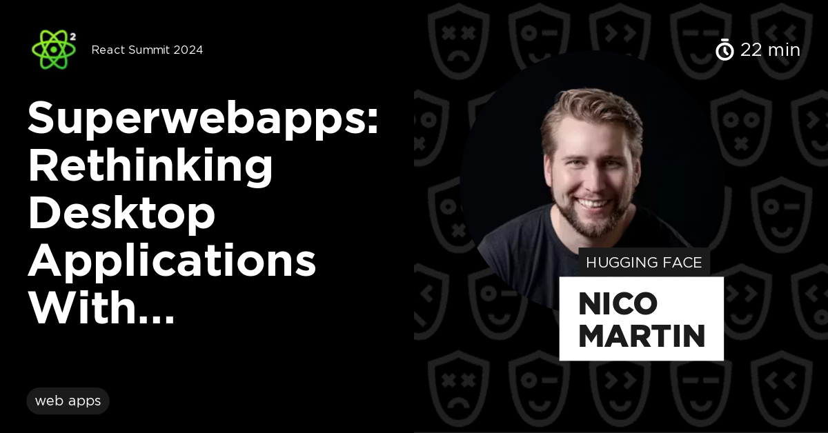 Superwebapps Rethinking Desktop Applications With Progressive Web Apps By Nico Martin