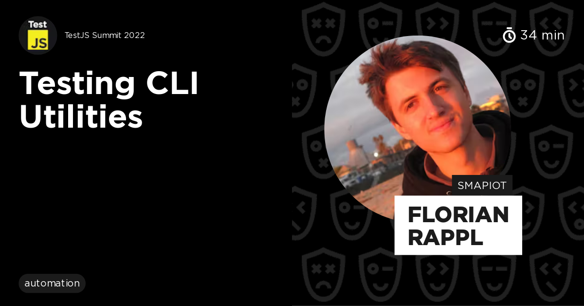 Testing Cli Utilities By Florian Rappl Video Recording 4548