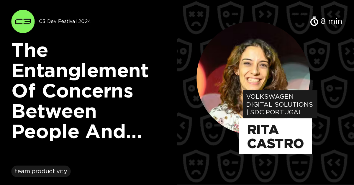 The Entanglement of Concerns between People and Software Development by ...