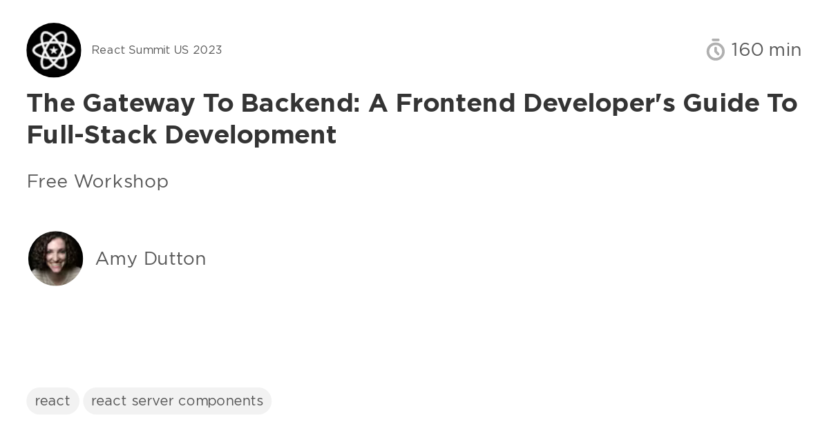 The Gateway to Backend: A Frontend Developer's Guide to Full-Stack Development