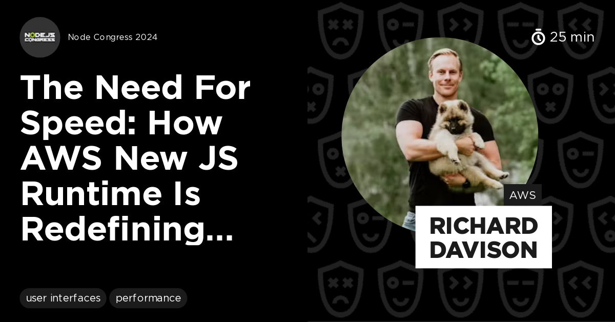 The Need For Speed How Aws New Js Runtime Is Redefining Serverless Latency By Richard Davison 0950