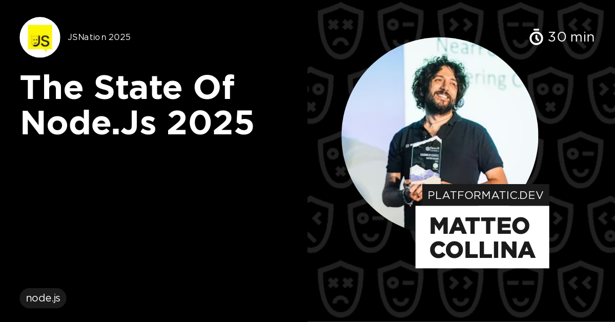 The State of Node.js 2025 by Matteo Collina