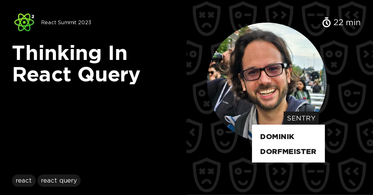 Thinking in React Query by Dominik Dorfmeister