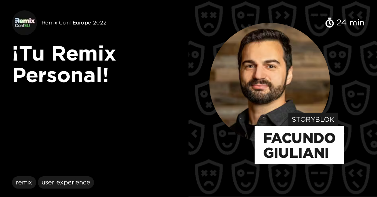 ¡Tu Remix Personal! by Facundo Giuliani - Video recording