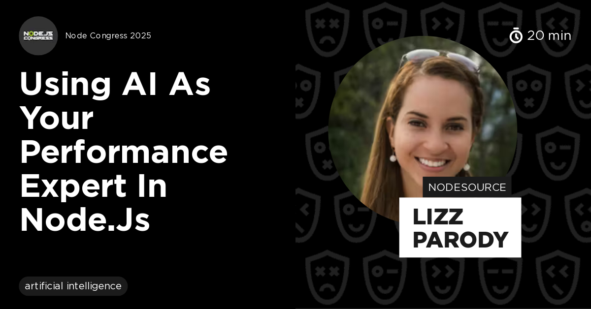 Using AI as Your Performance Expert in Node.js by Lizz Parody