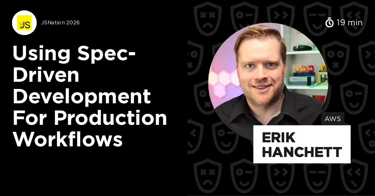 Using Spec-Driven Development for Production Workflows by Erik Hanchett